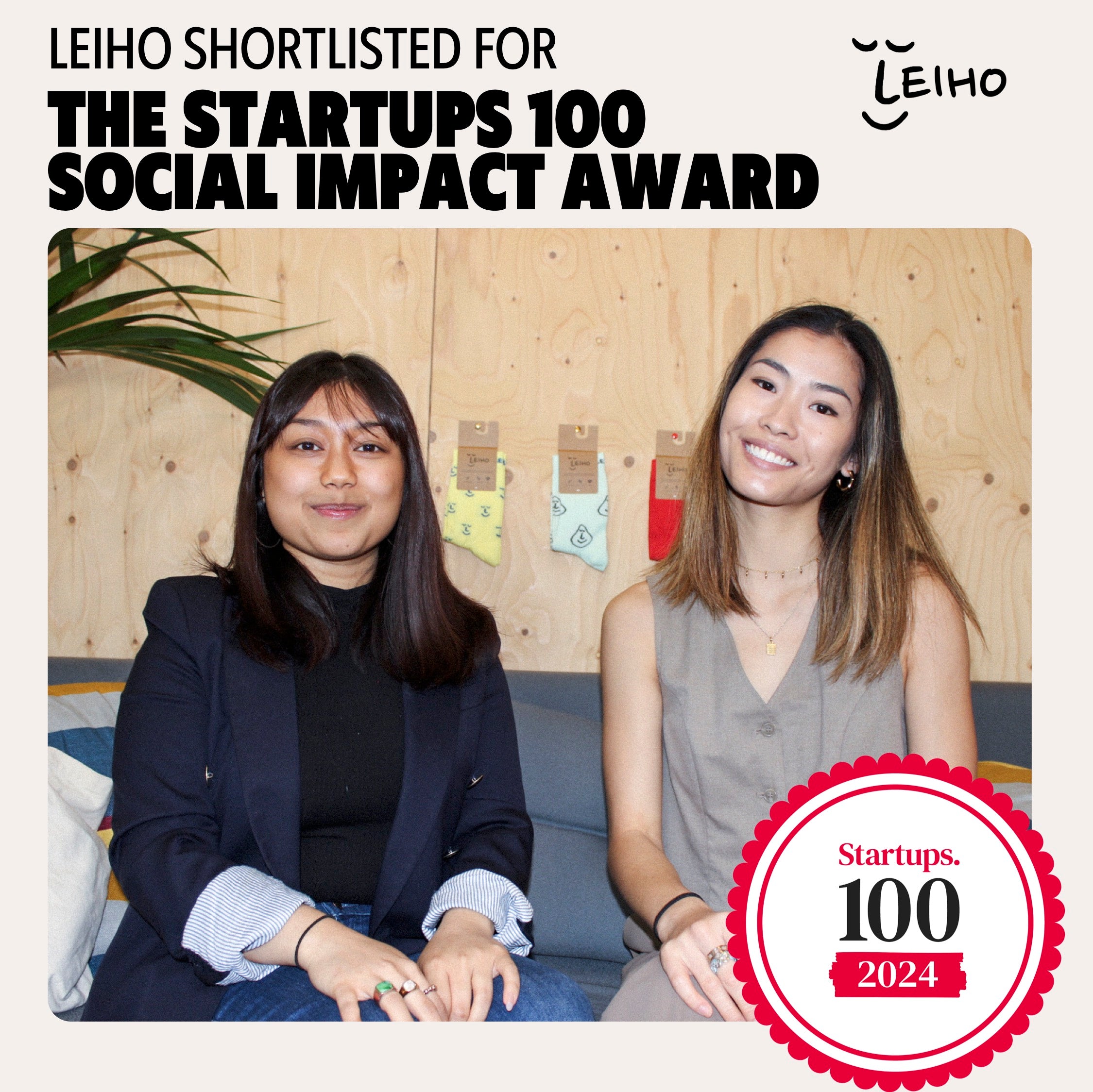 Leiho Named Top 100 Startups and Top 5 Social Impact Award in Startups